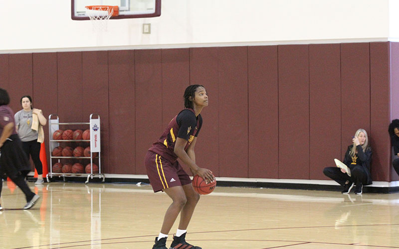 ASU's Charnea Johnson-Chapman uses past experiences to fuel passion