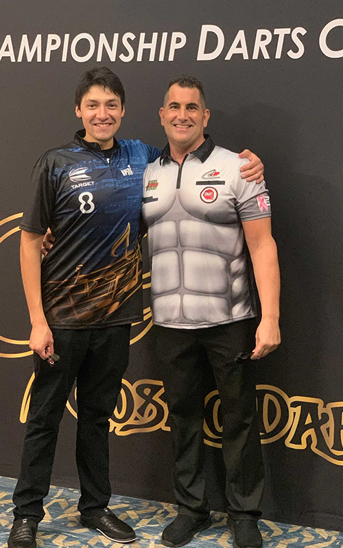 Mesa man represents Arizona on dart’s biggest stage