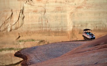 At Lake Powell, record low water levels revealed an 'amazing silver lining'