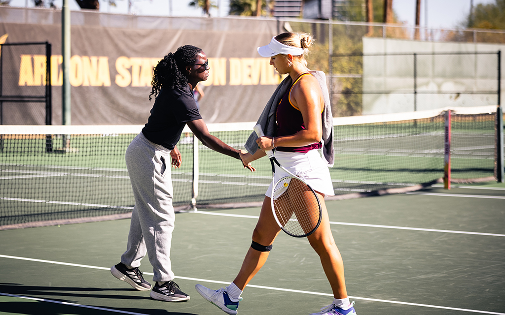 How new coach Jamea Jackson's culture is driving ASU women’s tennis