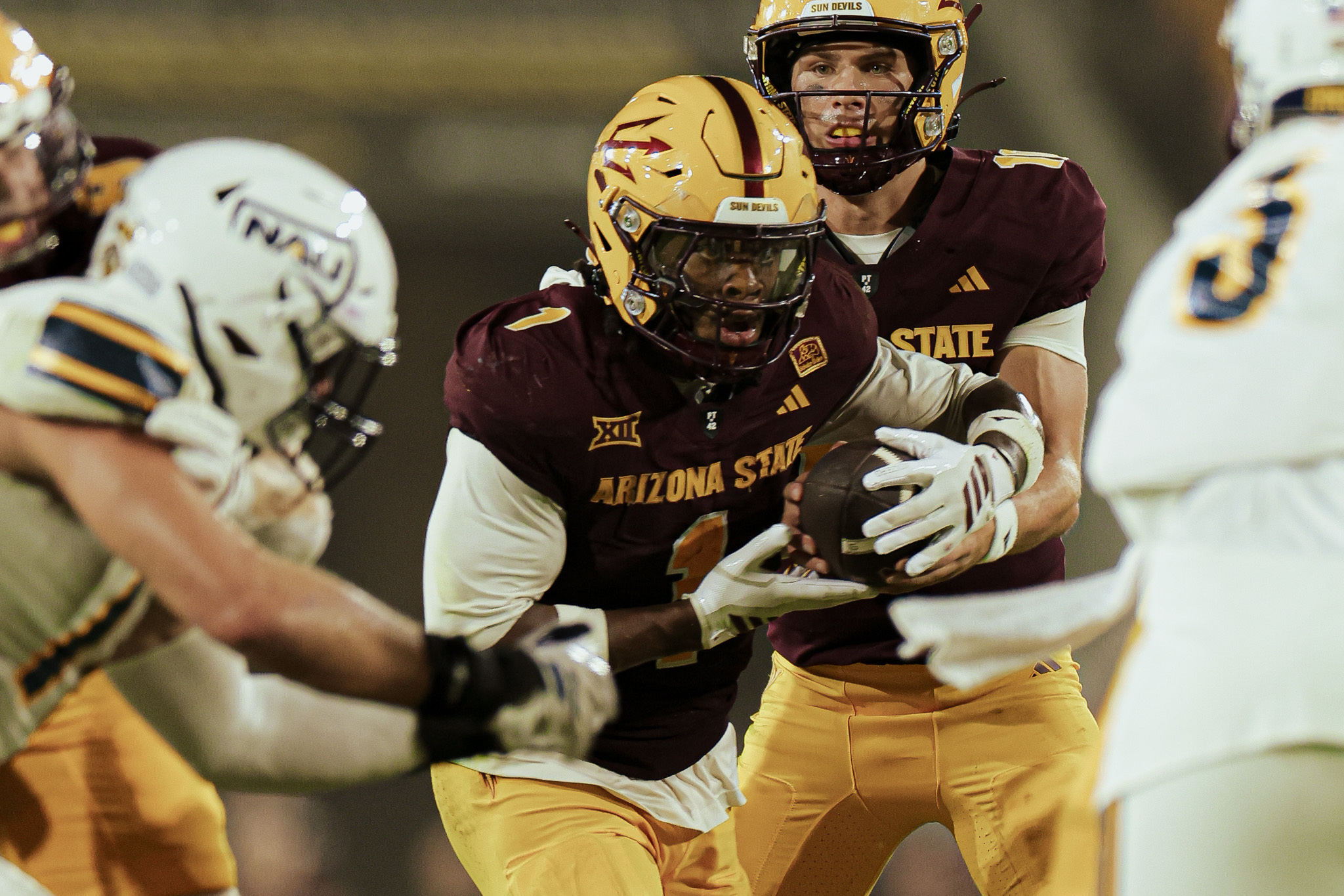 ASU football players balance athletics with academics at Barrett