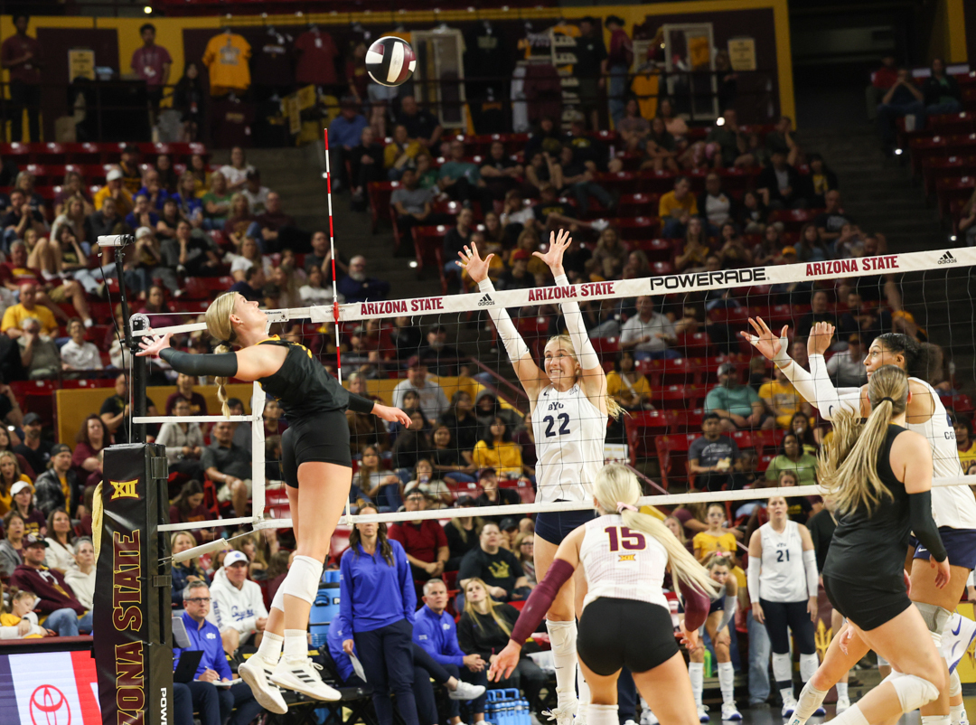 GCU transfer Tatum Parrott bursts onto scene for ASU volleyball