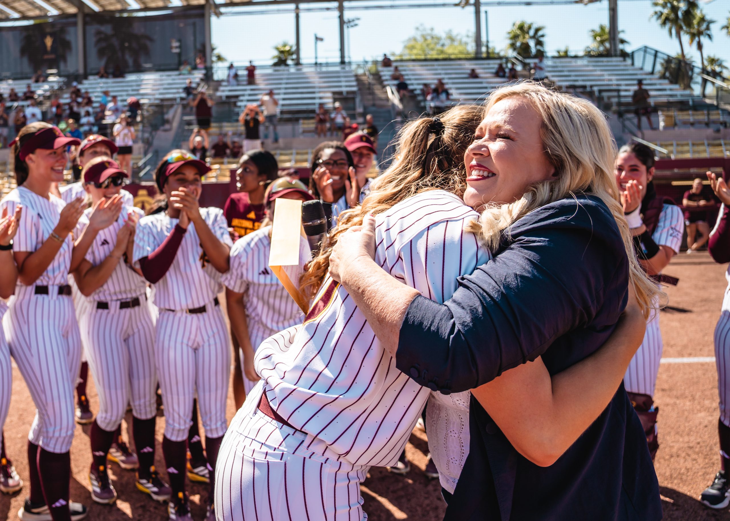 ASU pitcher Kenzie Brown presented with ‘Golden Ticket’ to join ...